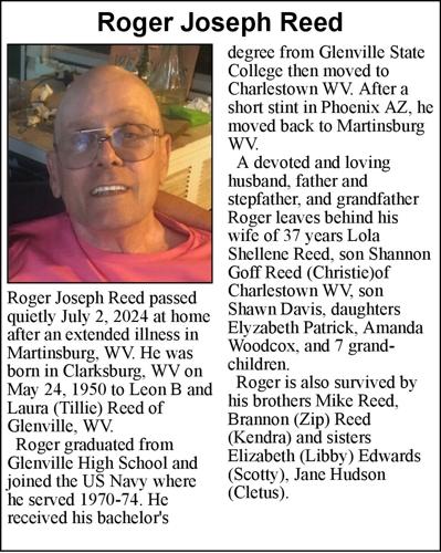 Roger Joseph Reed | Obituaries | journal-news.net