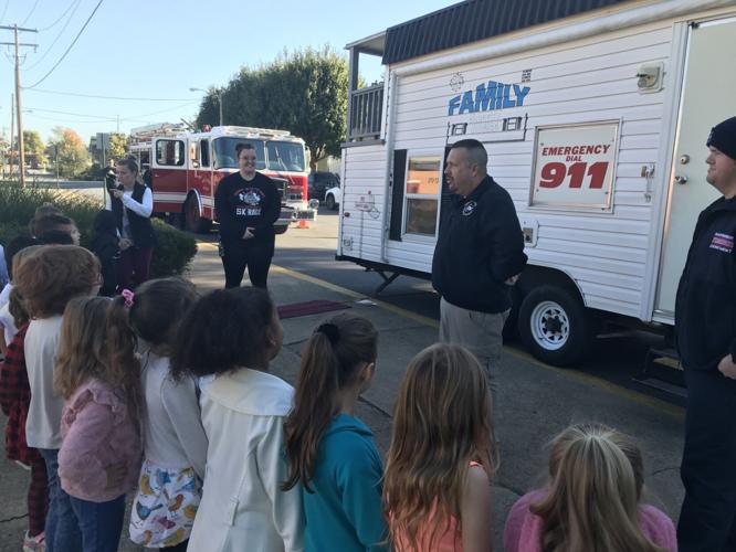 House of Wheels visits schools across the county during fire prevention ...