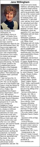 Jane Willingham | Obituaries | journal-news.net