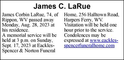James C. LaRue | Obituaries | journal-news.net