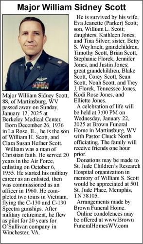 Major William Sidney Scott | Obituaries | journal-news.net