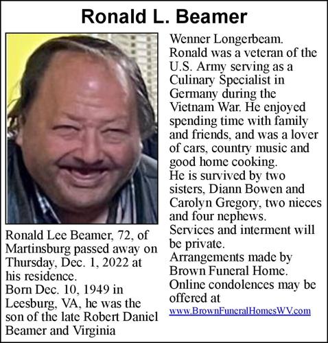 Ronald L. Beamer | Obituaries | journal-news.net