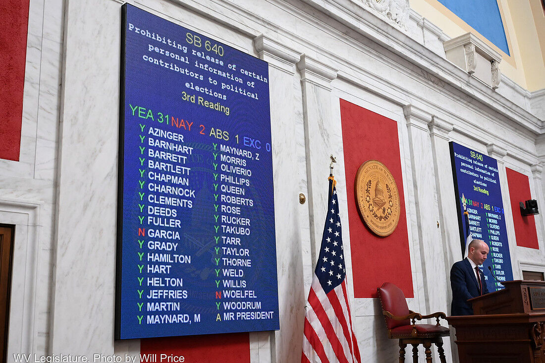 Senate passes bill decreasing public transparency for campaign finance ...