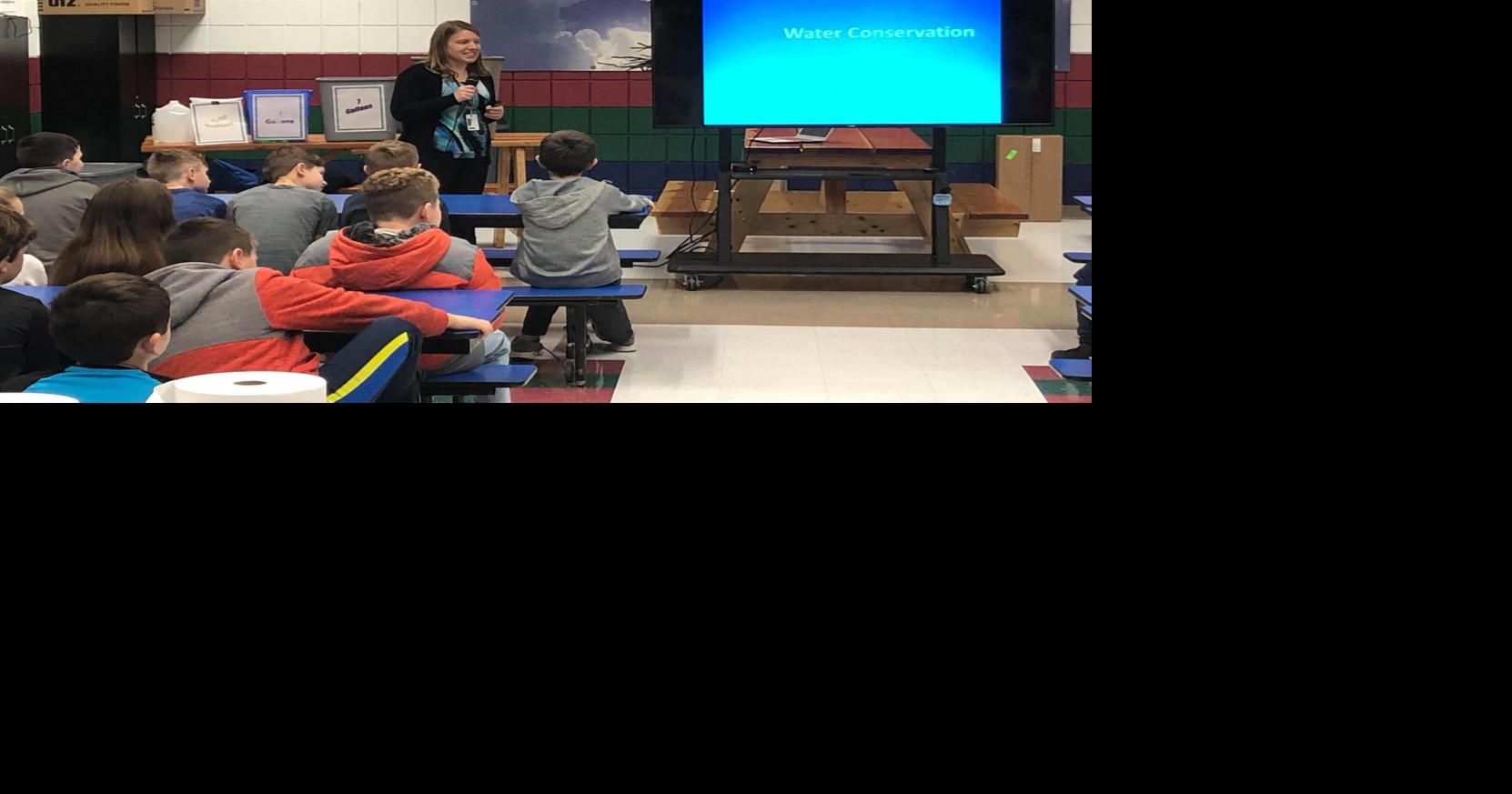 Students learn about water conservation at Potomack Intermediate School ...