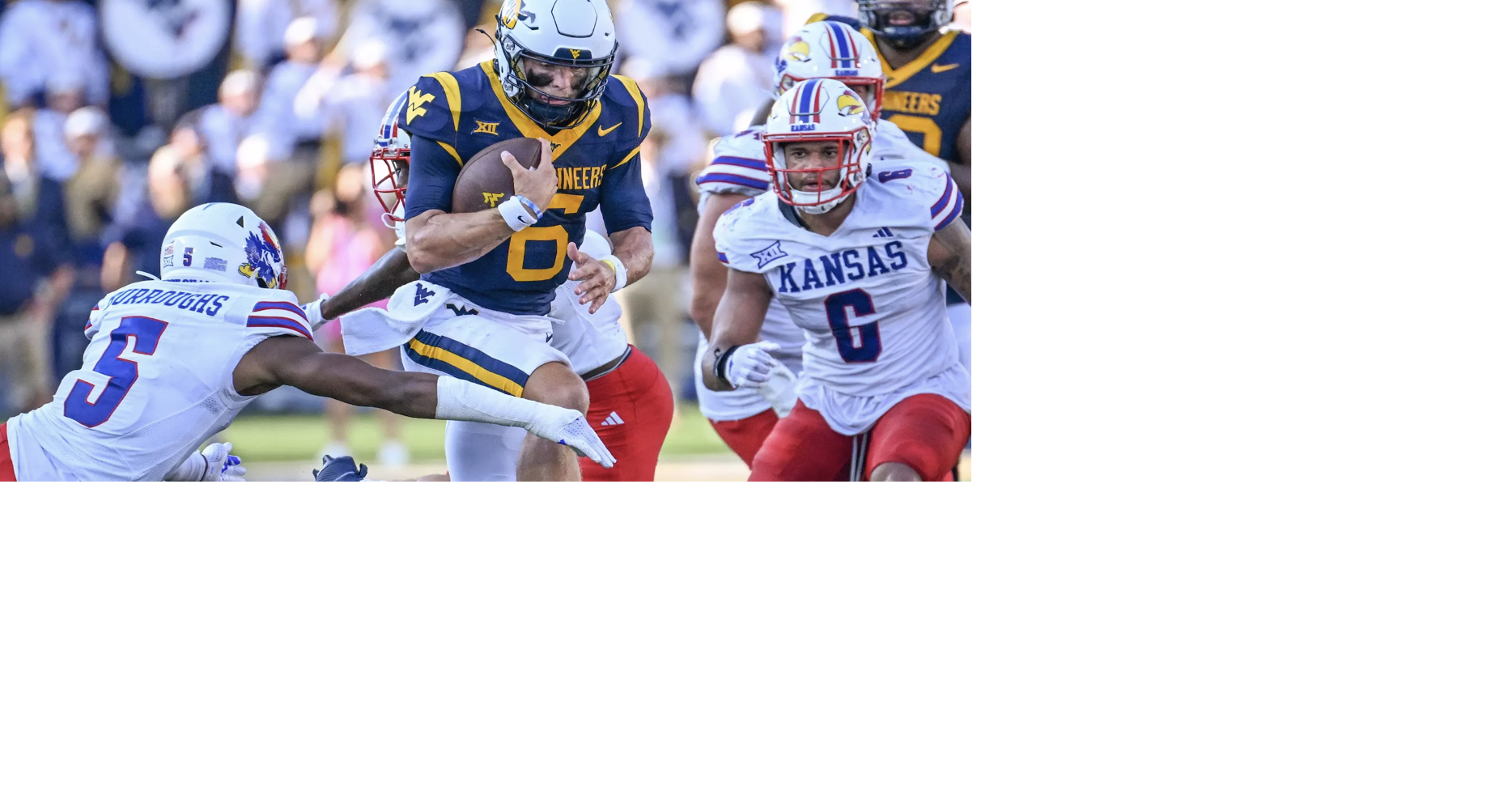Greene Brings Big Play Ability In Return As WVU’s QB | Journal-news ...