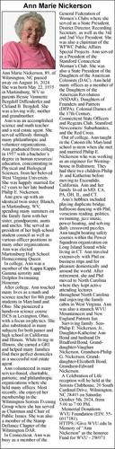 Ann Marie Nickerson | Obituaries | journal-news.net