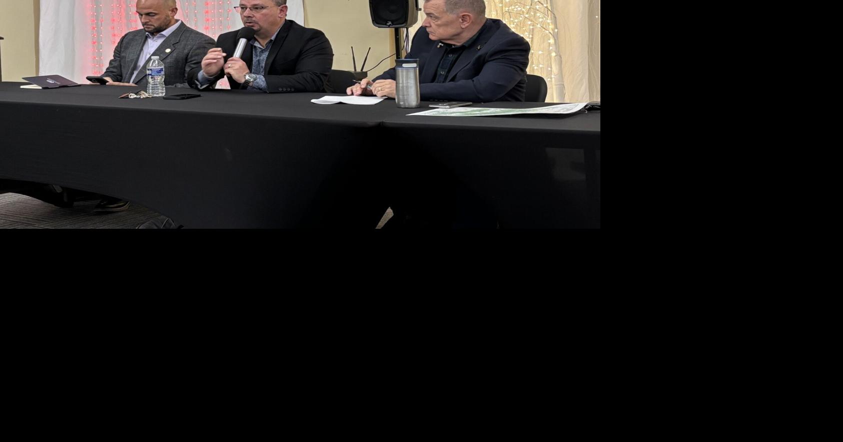 State representative host town hall before entering the legislative ...