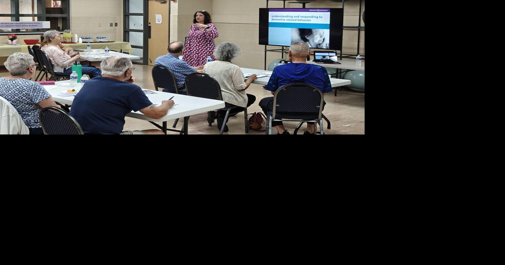 Dementia-related behavior topic of discussion at BSS training session ...