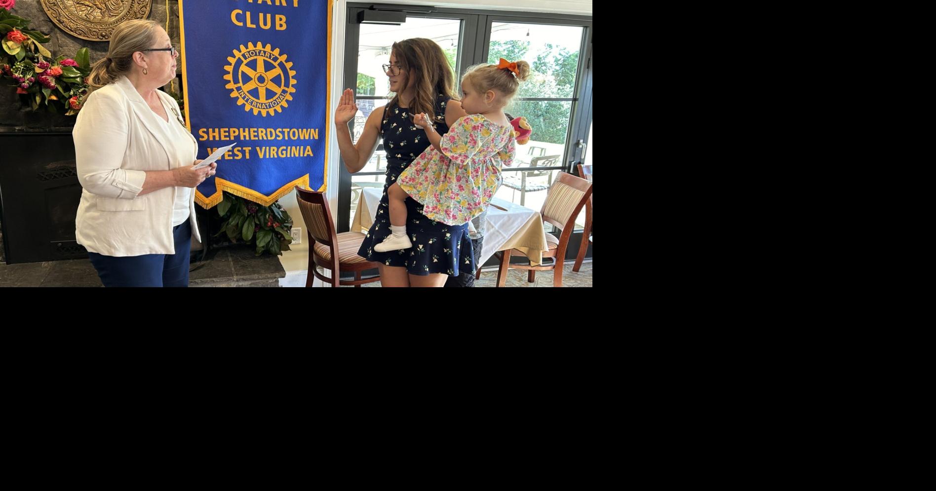 Cara Keys sworn in as new Shepherdstown Rotary president | Journal-news ...
