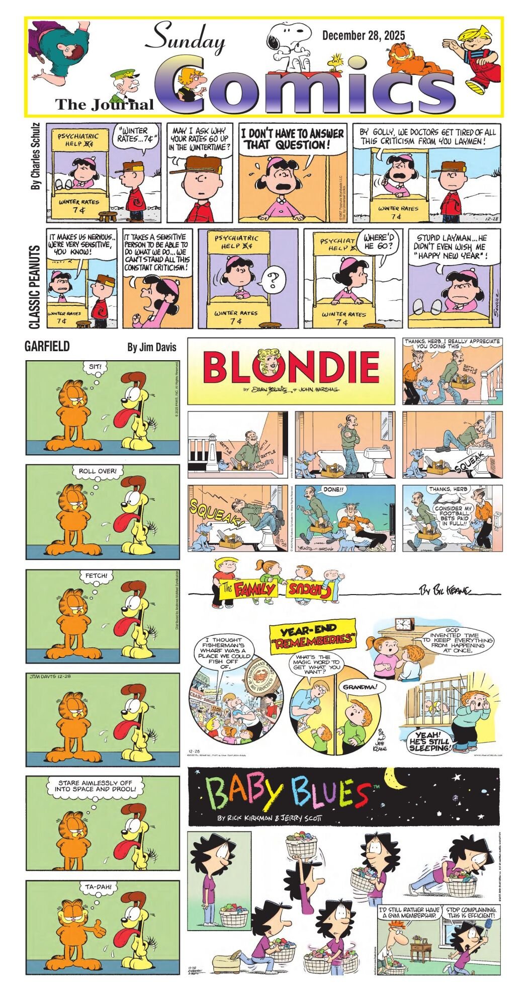 Comics Section | December 24, 2025 | Sections | journal-news.net