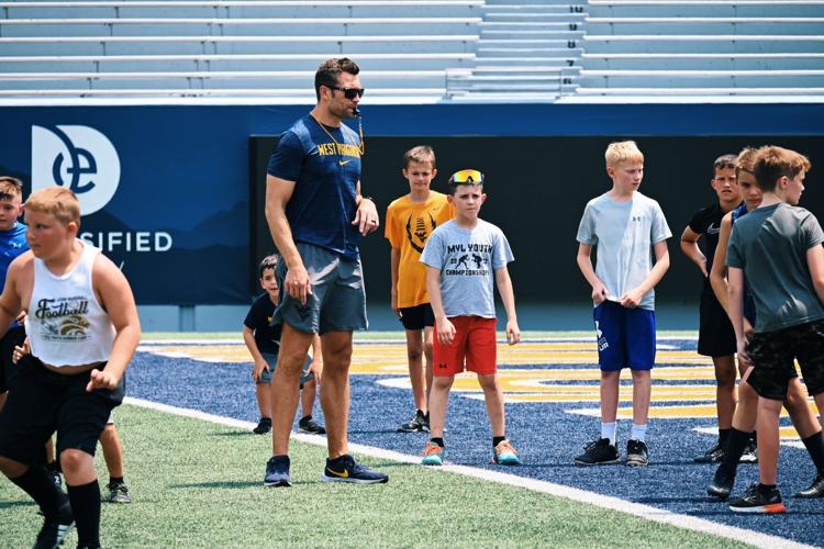 WVU gives back in third annual Youth Football Camp | Journal-news ...