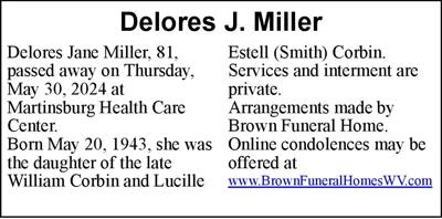 Delores J. Miller | Obituaries | journal-news.net