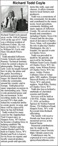 Richard Todd Coyle | Obituaries | journal-news.net