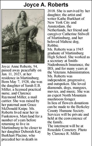 Joyce A. Roberts | Obituaries | journal-news.net
