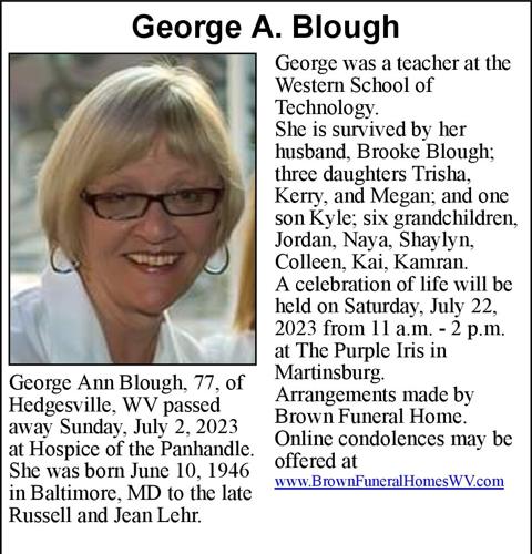 George A. Blough | Obituaries | journal-news.net