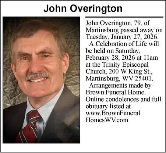 John Overington | Obituaries | journal-news.net
