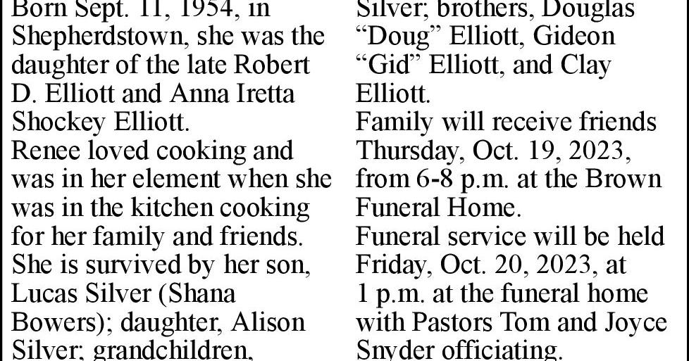 Reneé M. Elliott Silver | Obituaries | journal-news.net