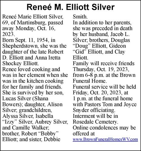 Reneé M. Elliott Silver | Obituaries | journal-news.net