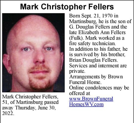 Mark Christopher Fellers | Obituaries | journal-news.net
