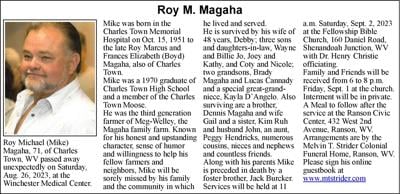 Roy M. Magaha | Obituaries | journal-news.net