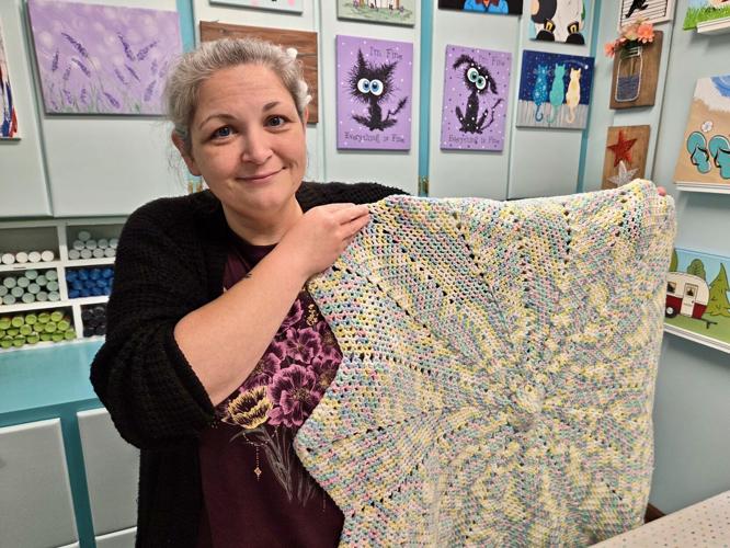 Federal employee finds relief from work stress, through traditional art ...