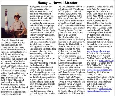 Nancy L. Howell-Streeter | Obituaries | journal-news.net