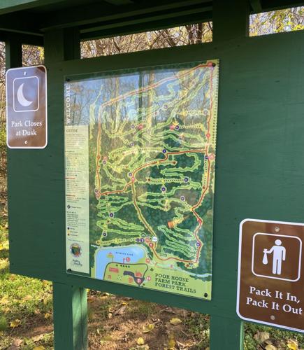 Parks and recreation unveils new Poor House Farm Park signage, maps ...