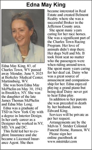 Edna May King | Obituaries | journal-news.net