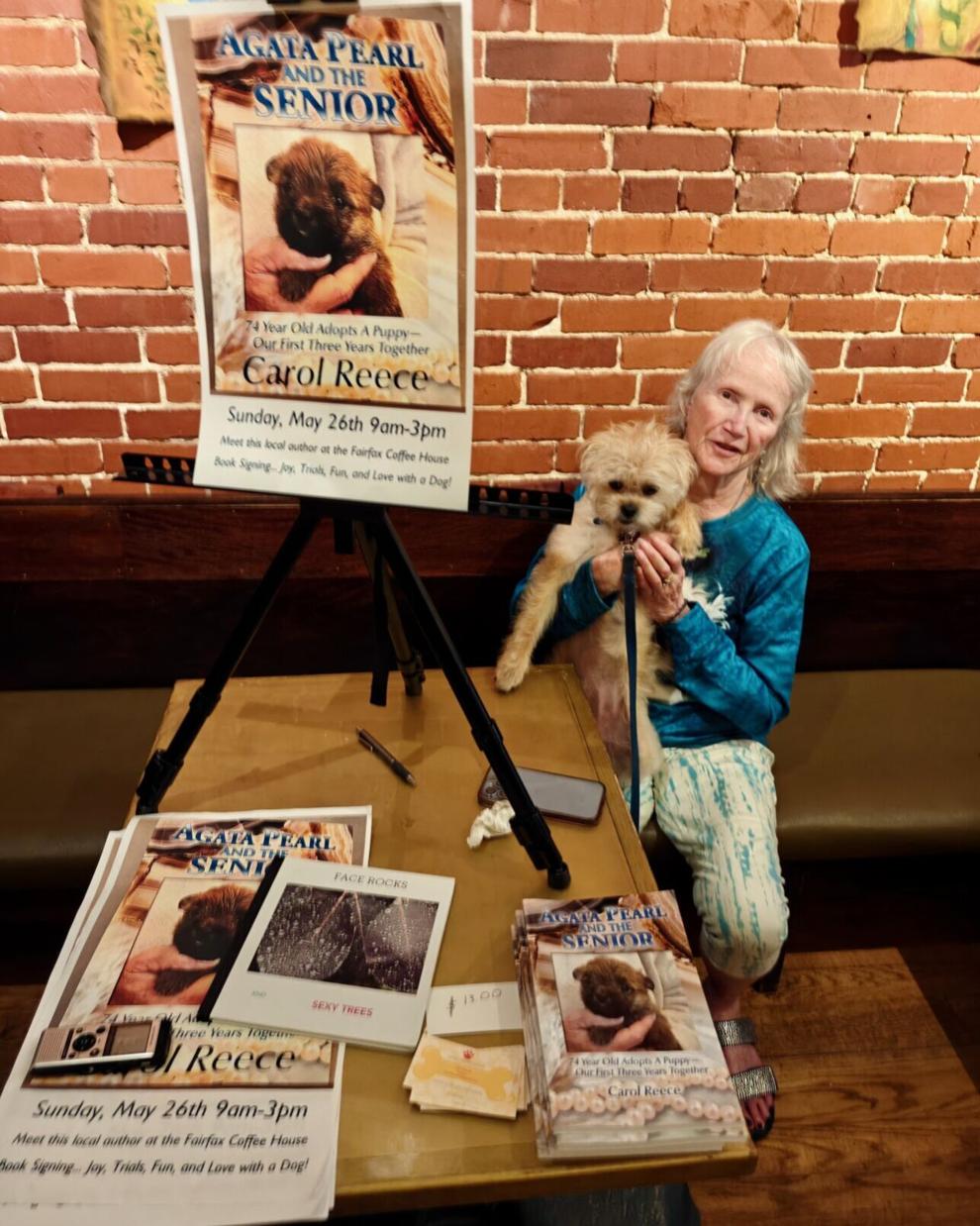 Berkeley Springs author discusses life as a senior citizen with a puppy ...