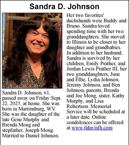 Sandra D. Johnson | Obituaries | journal-news.net