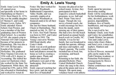 Emily A. Lewis Young | Obituaries | journal-news.net