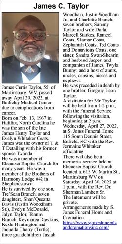 James C. Taylor | Obituaries | journal-news.net