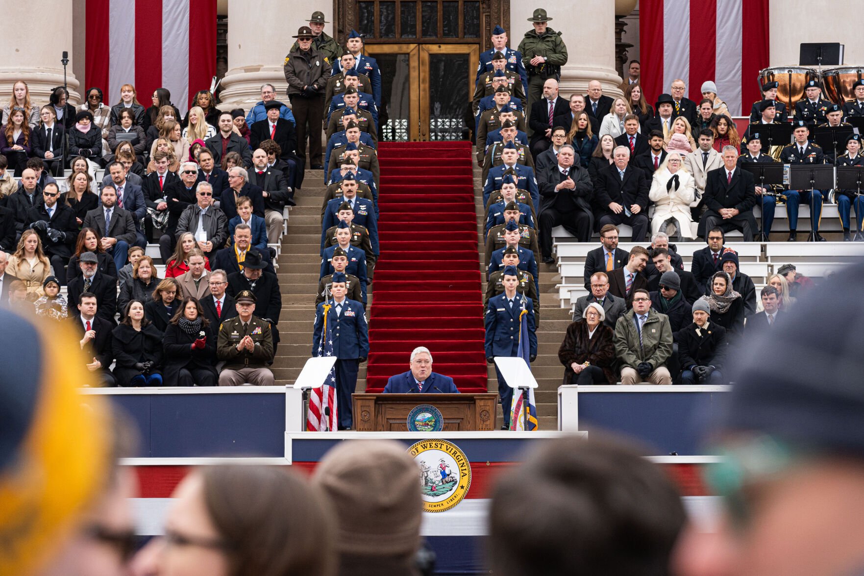 Morrisey sworn in as 37th governor of West Virginia | Journal-news ...