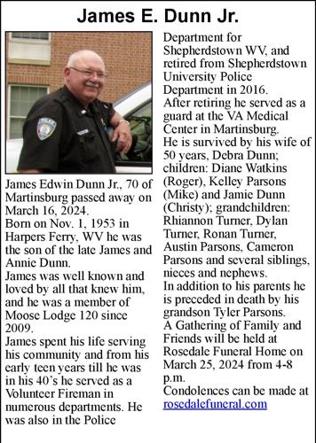 James E. Dunn Jr. | Obituaries | journal-news.net