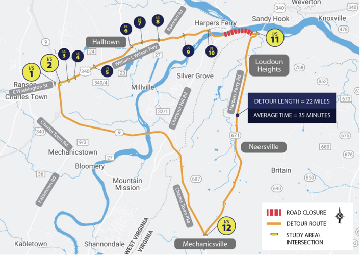 W.Va. DOH provides update on U.S. 340 rock slide project | Journal-news ...