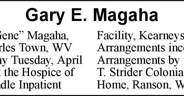 Gary E. Magaha | Obituaries | journal-news.net