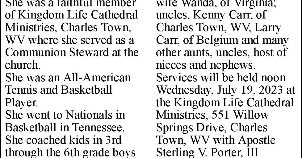 Millicent D. Carr | Obituaries | journal-news.net