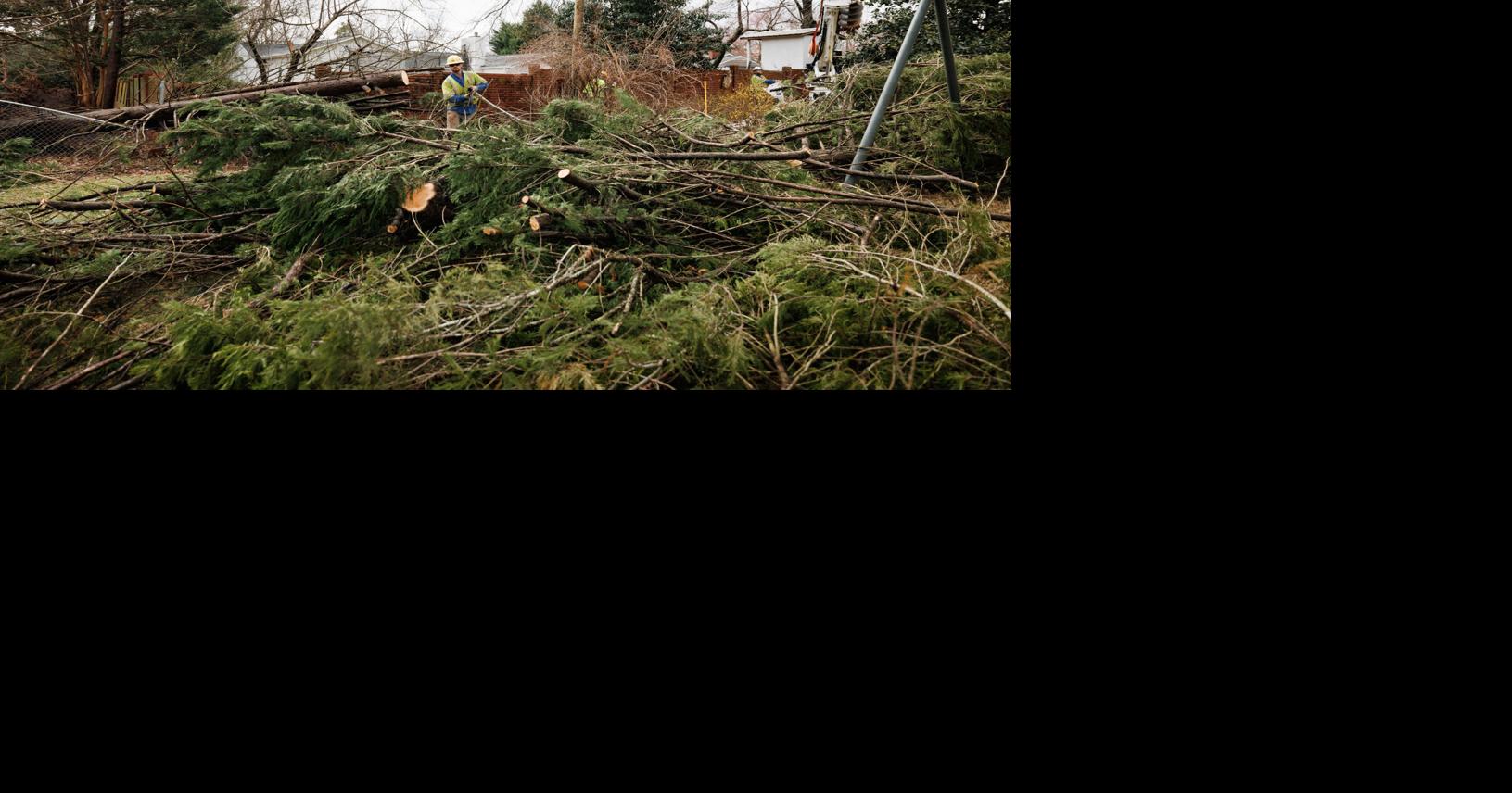 Storms topple trees and knocks out power in the Triad