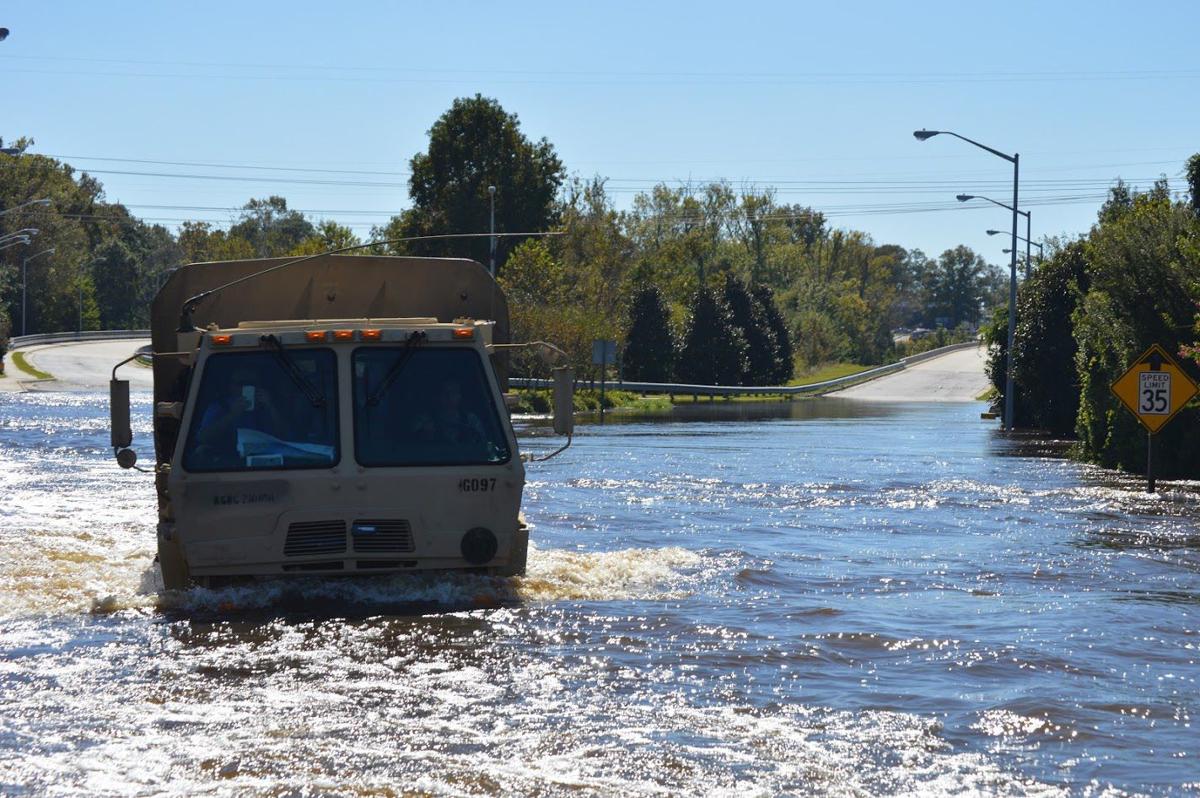 Eastern NC continues to wade through flooding leftover from Matthew