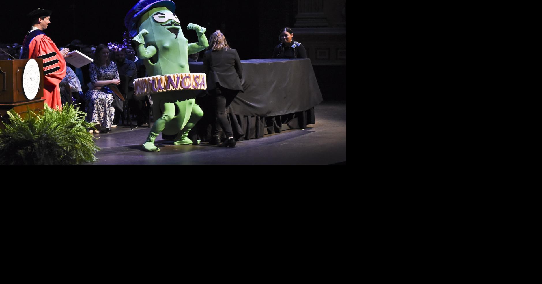 'Fighting Pickle' of UNCSA gets some online love in mascot contest