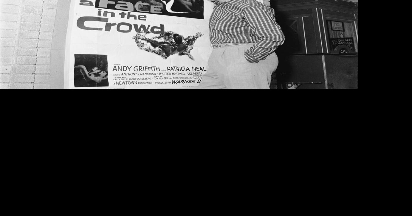 Andy Griffith with Poster