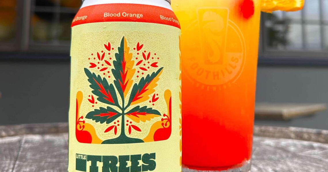 Foothills' Little Trees THC-infused waters in Lowes Foods