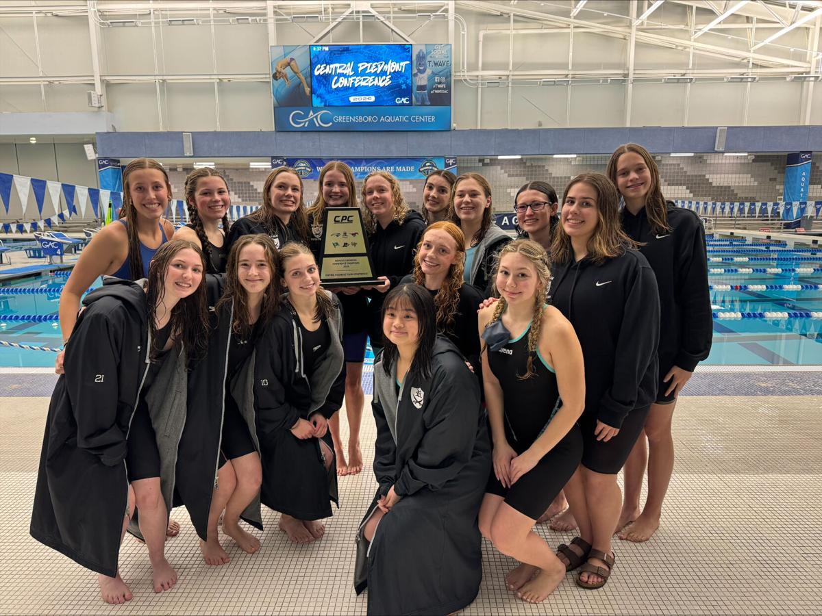 Reagan girls swim team wins 21st straight conference title
