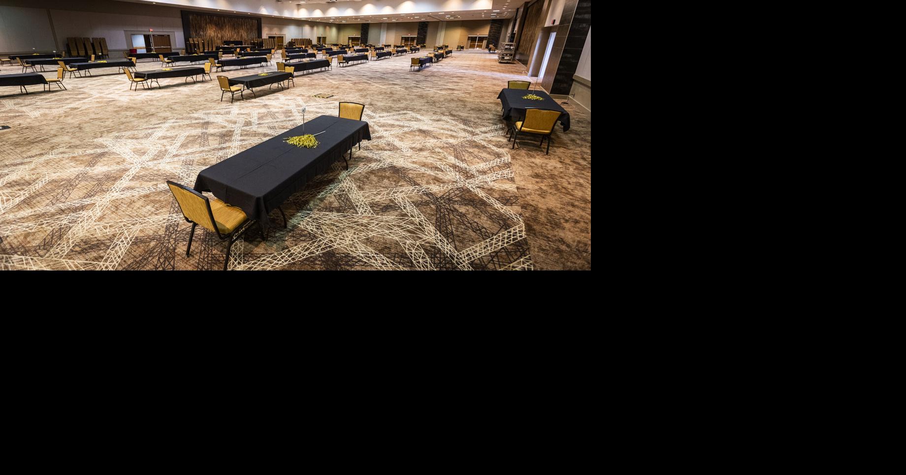 Newly reopened Benton Convention Center in the age of Covid-19