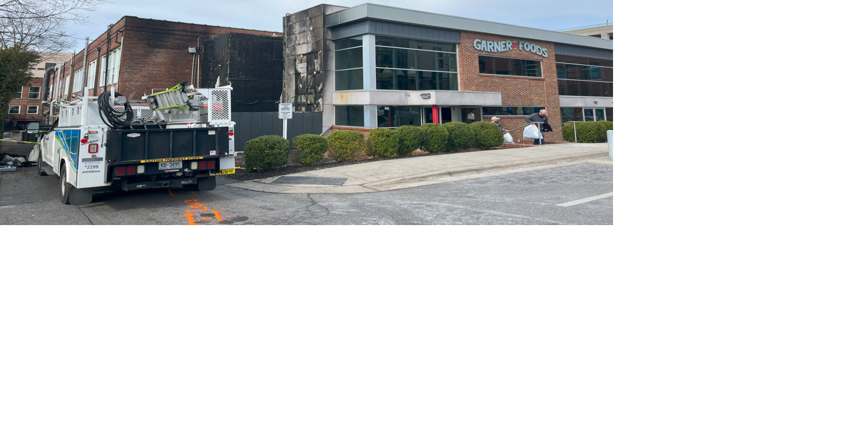 WSFD investigating building fire at Garner Foods