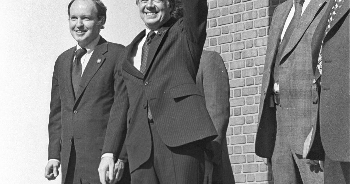 President Jimmy Carter in Winston-Salem