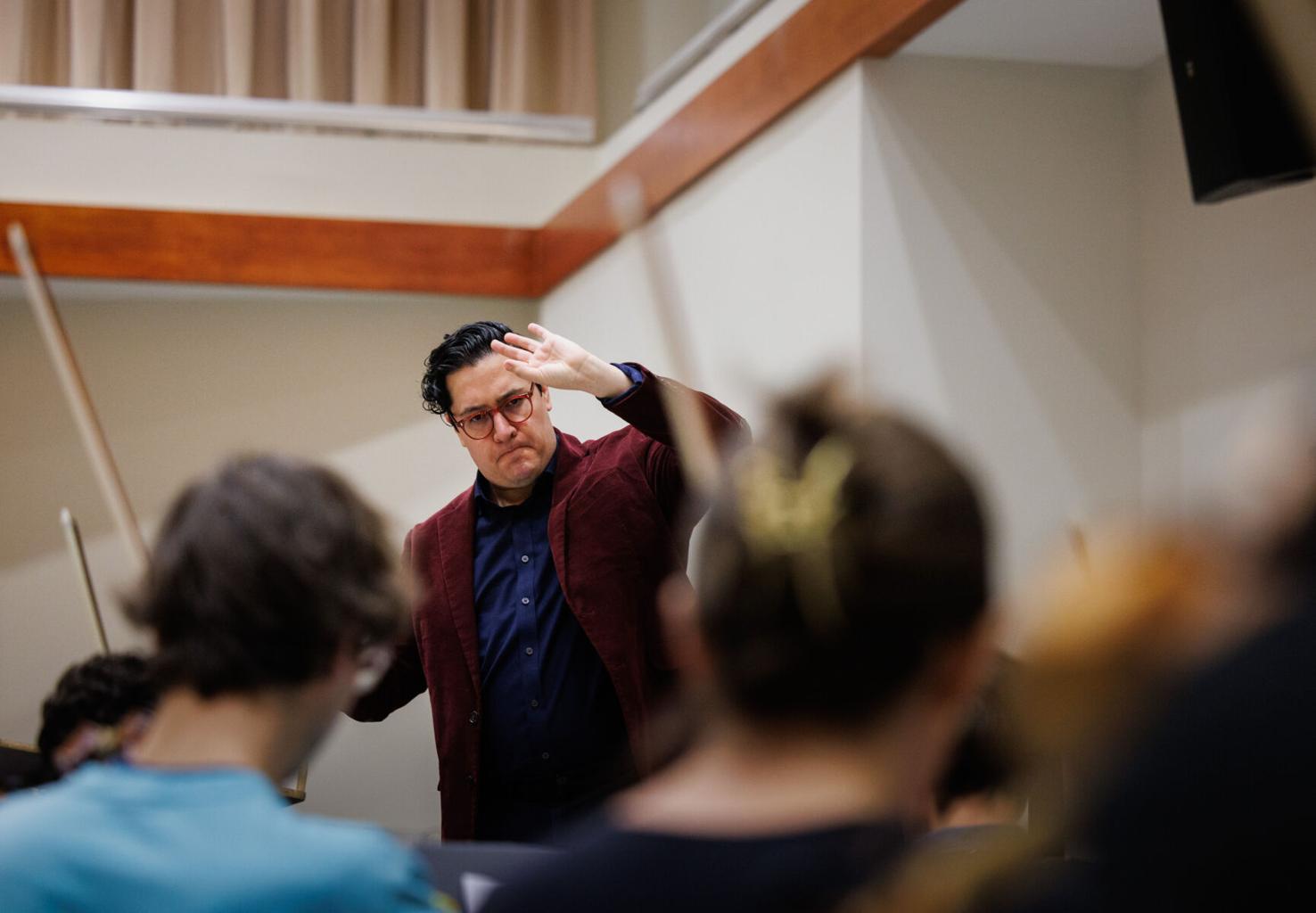 UNCSA guest orchestra conductor Felipe Tristán Nutcracker