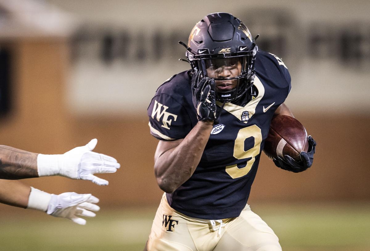 Depth an asset at running back for Wake Forest with Kenneth Walker and ...