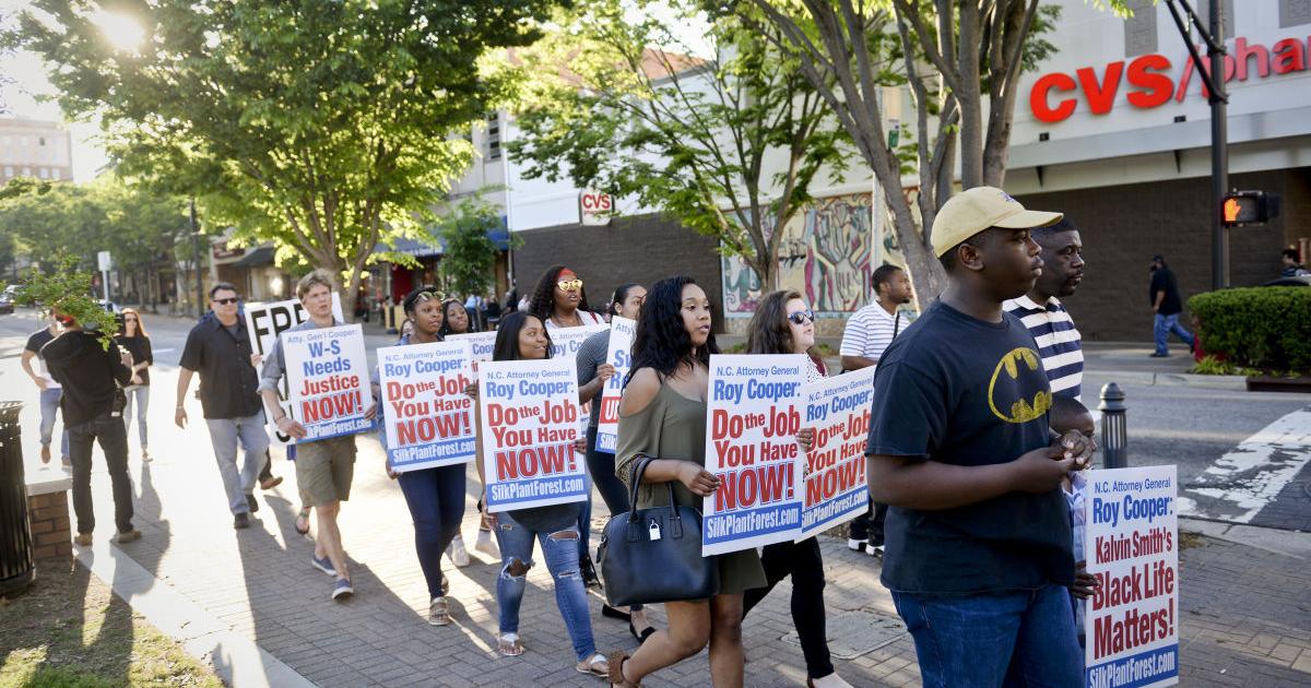 Protest for Kalvin Michael Smith