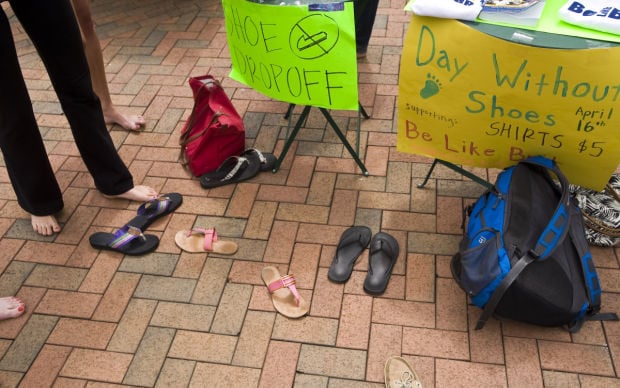 "One Day Without Shoes" day